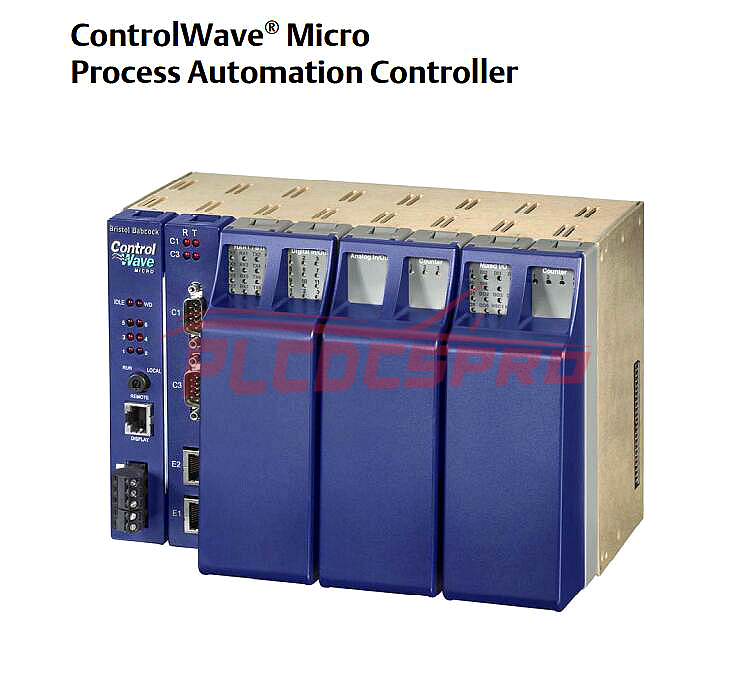 Emerson Controlwave Micro Versatile Automation Controller For Industr Plc Dcs Pro Ltd