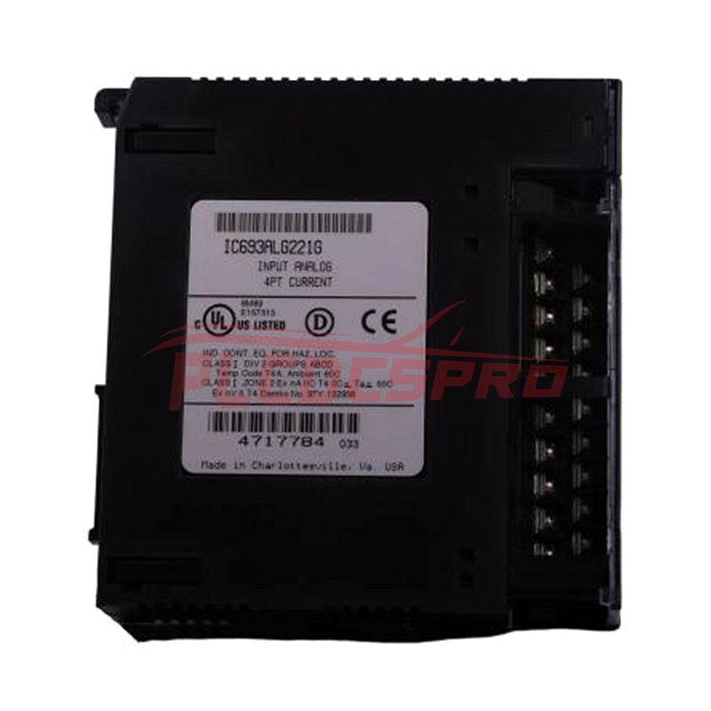 Ge Fanuc IC693ALG221 Analog Input Module 4pt Current
