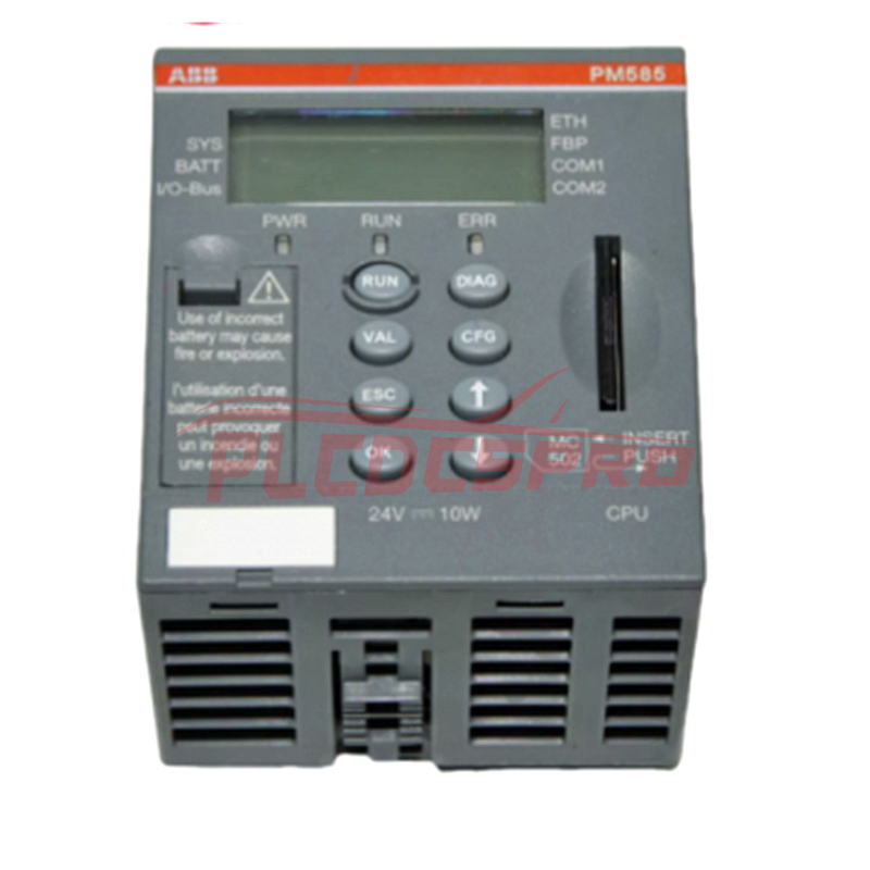 PM585-ETH | ABB | Módulo de Procesador, Memoria 1MB