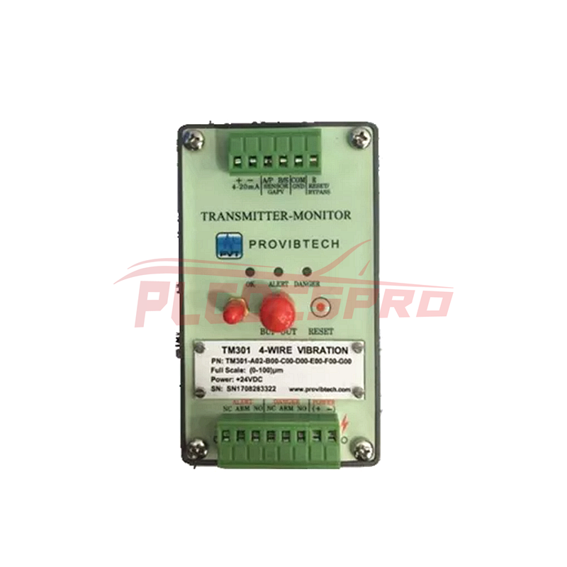Provibtech TM301-A00-B00-C00-D00-E00-F00-G00 Vibration Transmission Ta