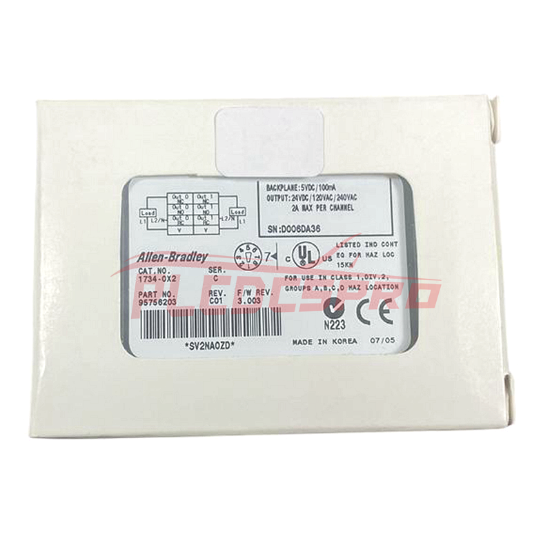 Allen Bradley 1734-OX2 POINT I/O 2-Relay Digital Contact Output Module