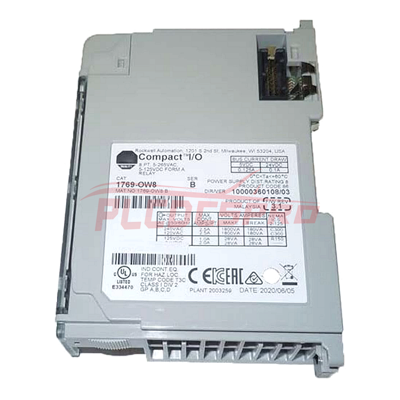 Allen Bradley 1769-OW8 Digital Output Relay Module