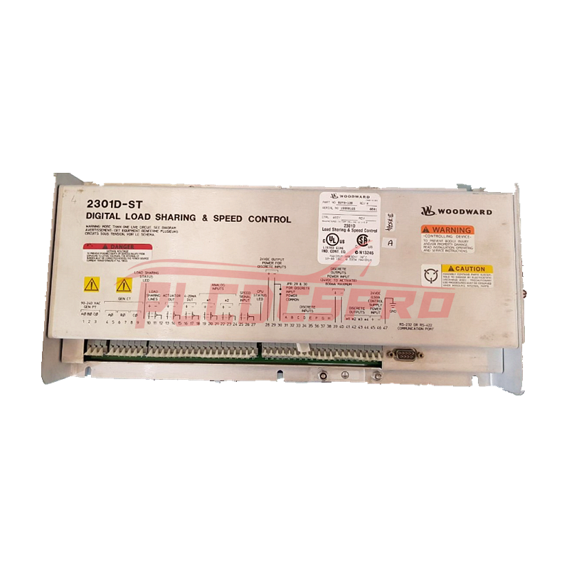 Woodward 2301D-ST 8273-128 Digital Load Sharing and Speed Control Modu