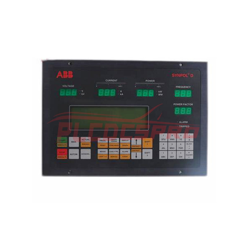 3DDE300410 ABB CMA130 SYNPOL D Display