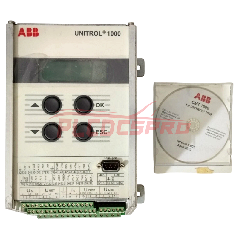 ABB UNITROL1000 / UNITROL 1000 CMT1000 Commissioning Tool