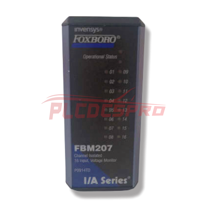 Invensys Foxboro FBM207 P0914TD Discrete Input Module - 16 channel