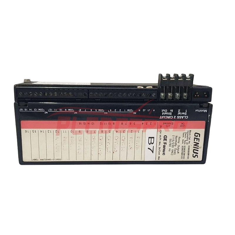 GE Fanuc Genius I/O IC660TBR101 Terminal Montajı