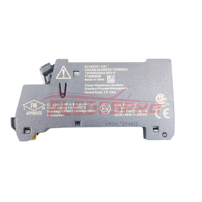 Emerson DeltaV KL4502X1-DA1 Charm Address Terminal Block 12P4984
