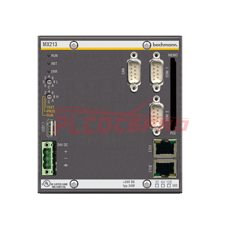 MX213 | Bachmann | MX200 Processor Module