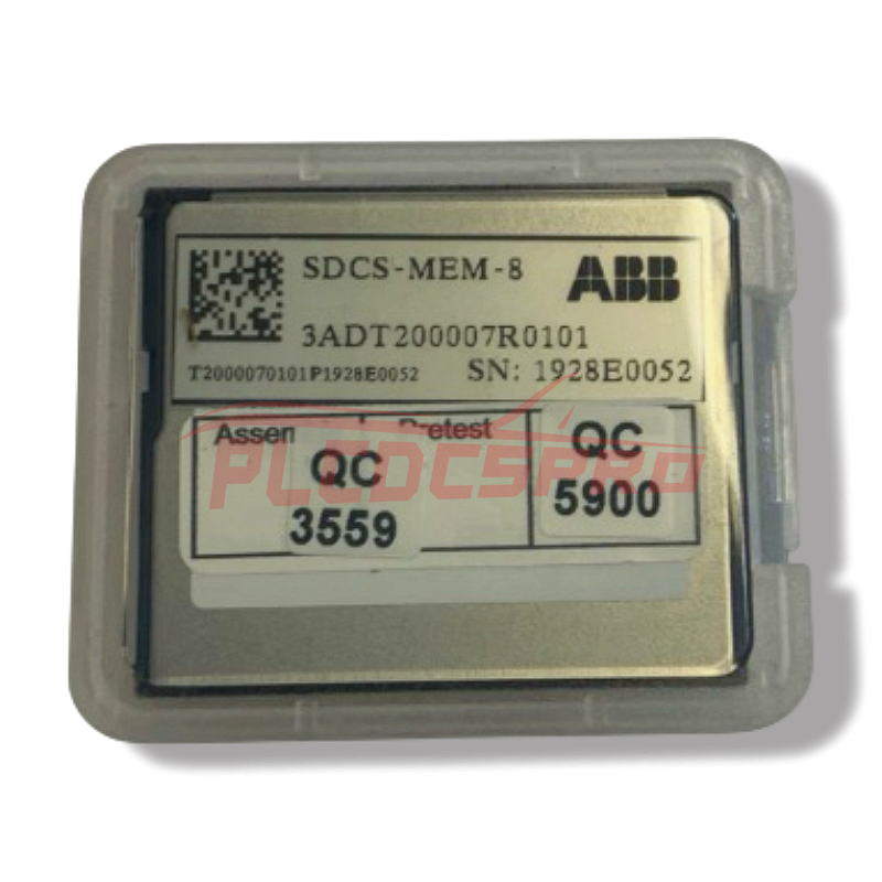 ABB DCS800 SDCS-MEM-8 3ADT200007R0101 Memory Card